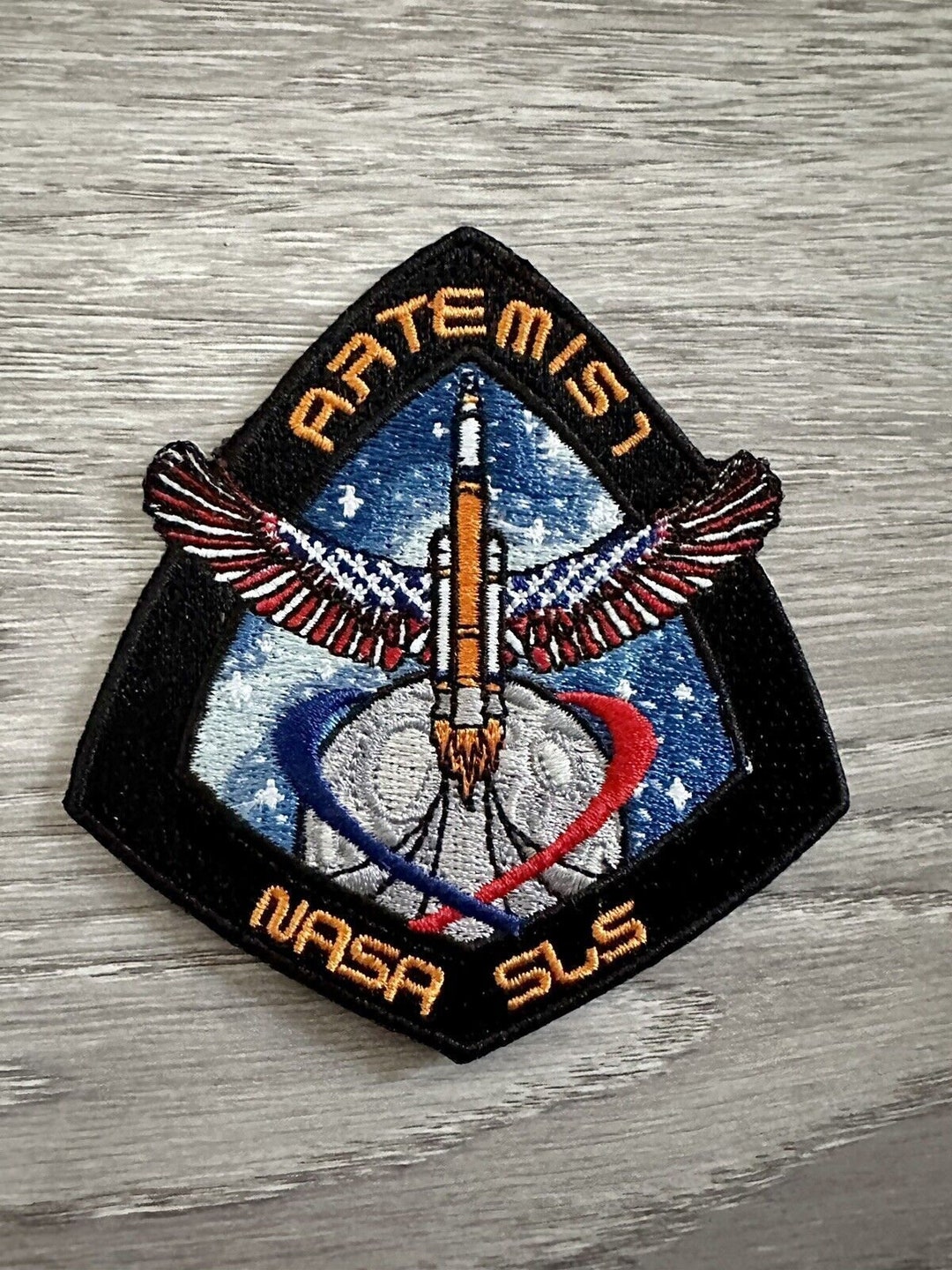 Artemis Program NASA SLS Mission Patch 3.5 Iron on Sew On - Etsy