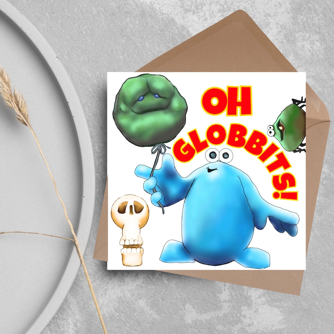 The Trap Door Card for Any Occasion, Berk, Bony, Drutt, 80's Children's ...