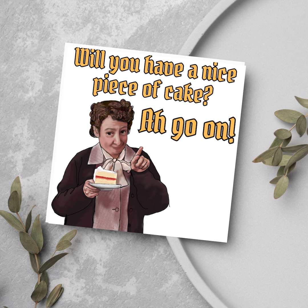 Father Ted Birthday Card, Birthday Card Father Ted TV Show, Funny ...