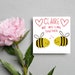 Personalised Card, Bee Card, Bee Pun Card, Anniversary Card, Honey Bee ...