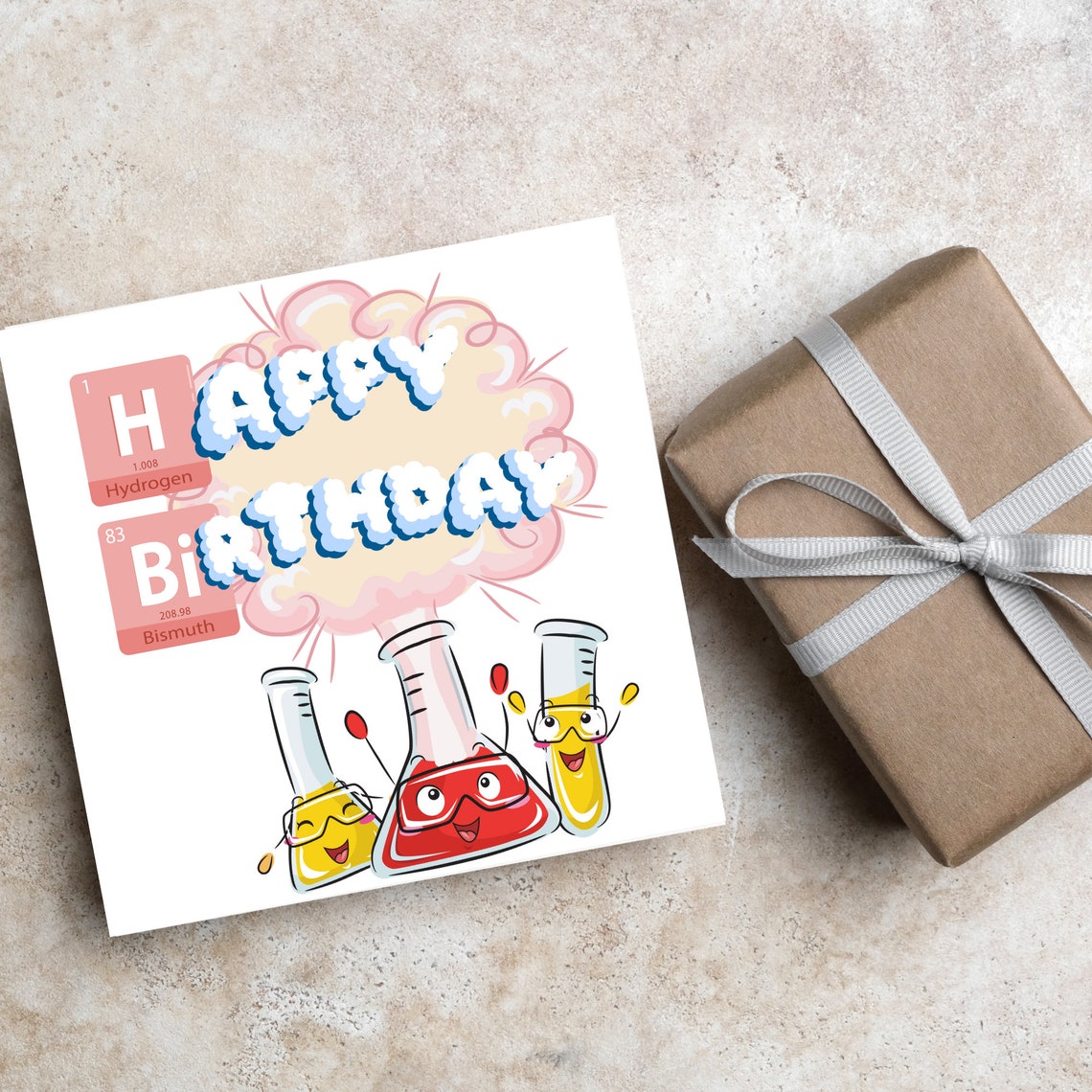 Chemistry Birthday Card, Funny Birthday Card for Chemists, Funny ...