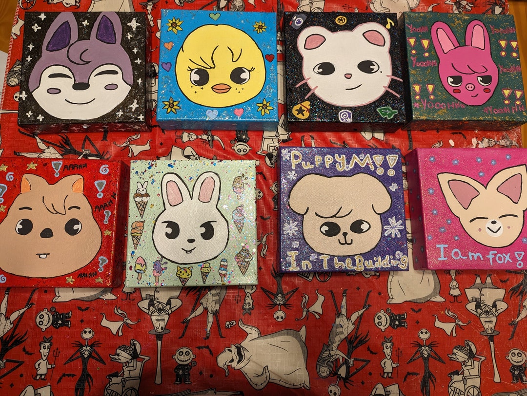 Skzoo Paintings - Etsy