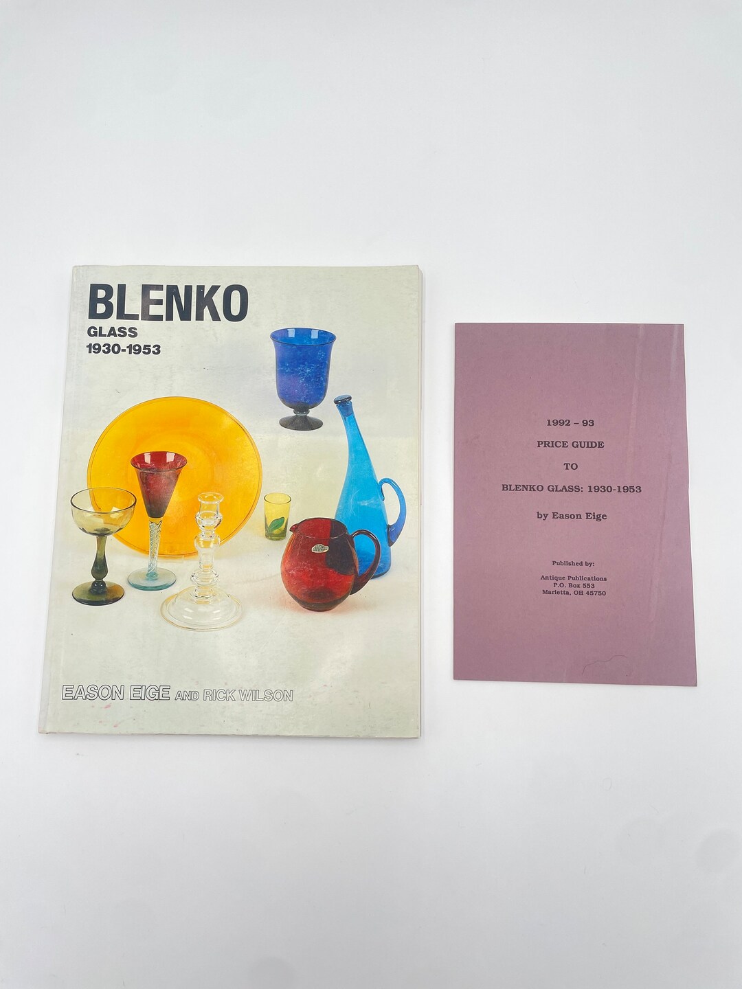 Vintage Blenko Glass Reference Book 1930-1953 - Etsy