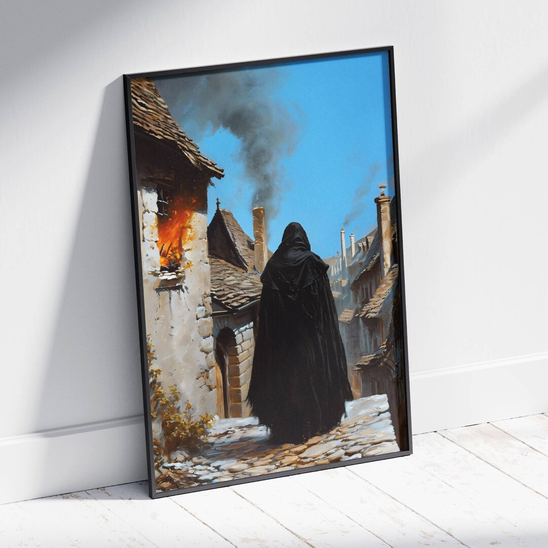 Foreboding, Dark Fantasy, Physical Poster - Etsy