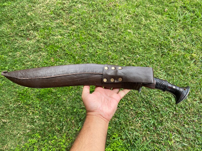 21.5 Gurkha Knife, Kukri Blade, Himalayan Knife, Nepalese Knife, Curved ...