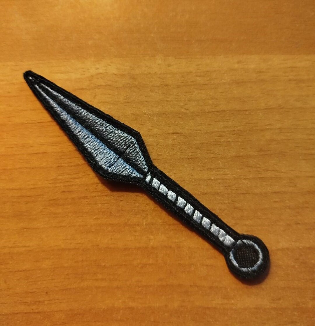 Japanese Kunai Patch SEW ON - Etsy
