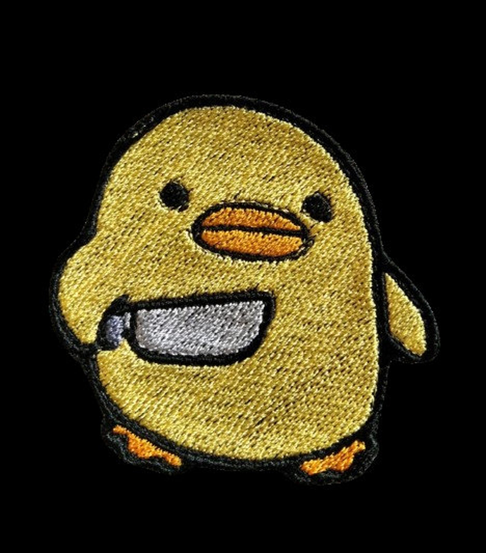 Patch/patch Angry Duck/rabid Chick With Blade TO SEW - Etsy
