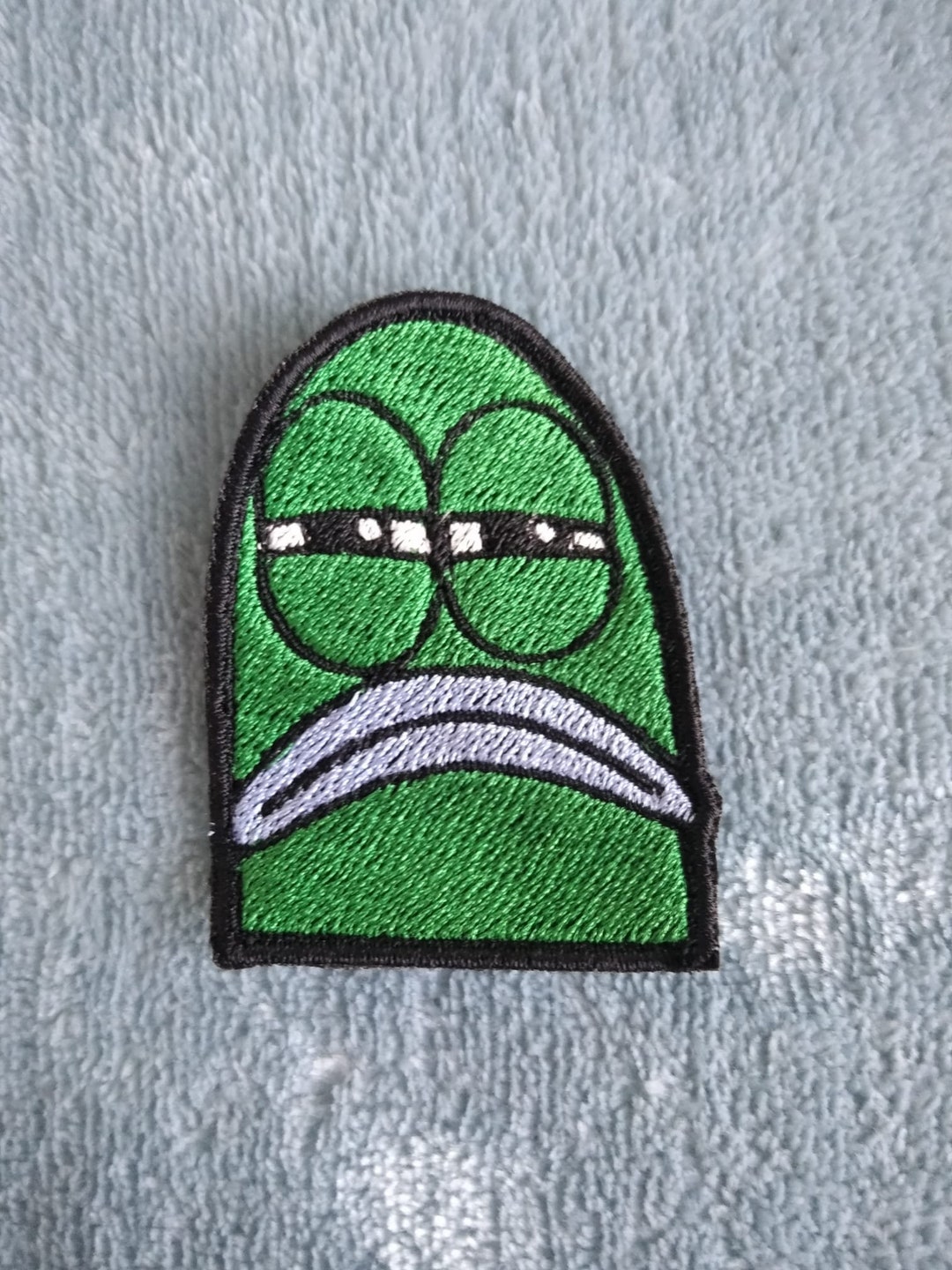 Suspicious Fish Patch/patch TO BE SEWN - Etsy