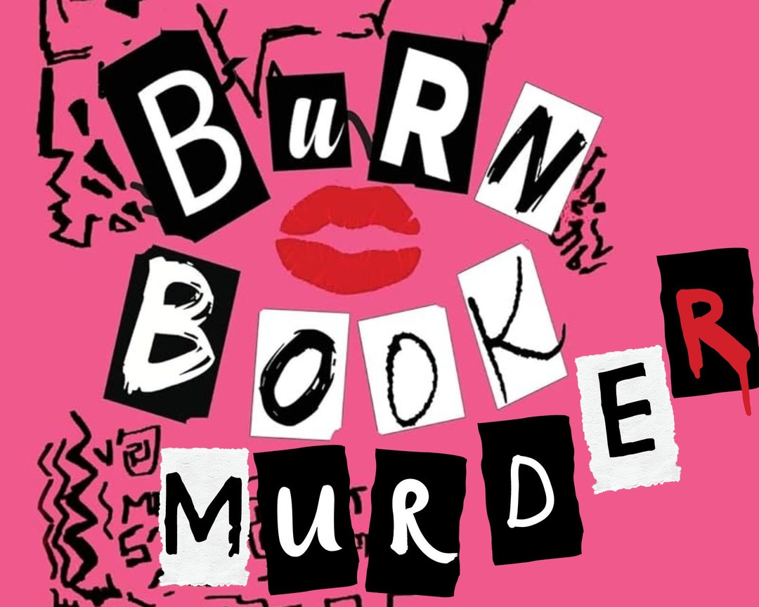 12 Suspects - Burn Book Murder - Mingle Murder Mystery Game - Digital ...