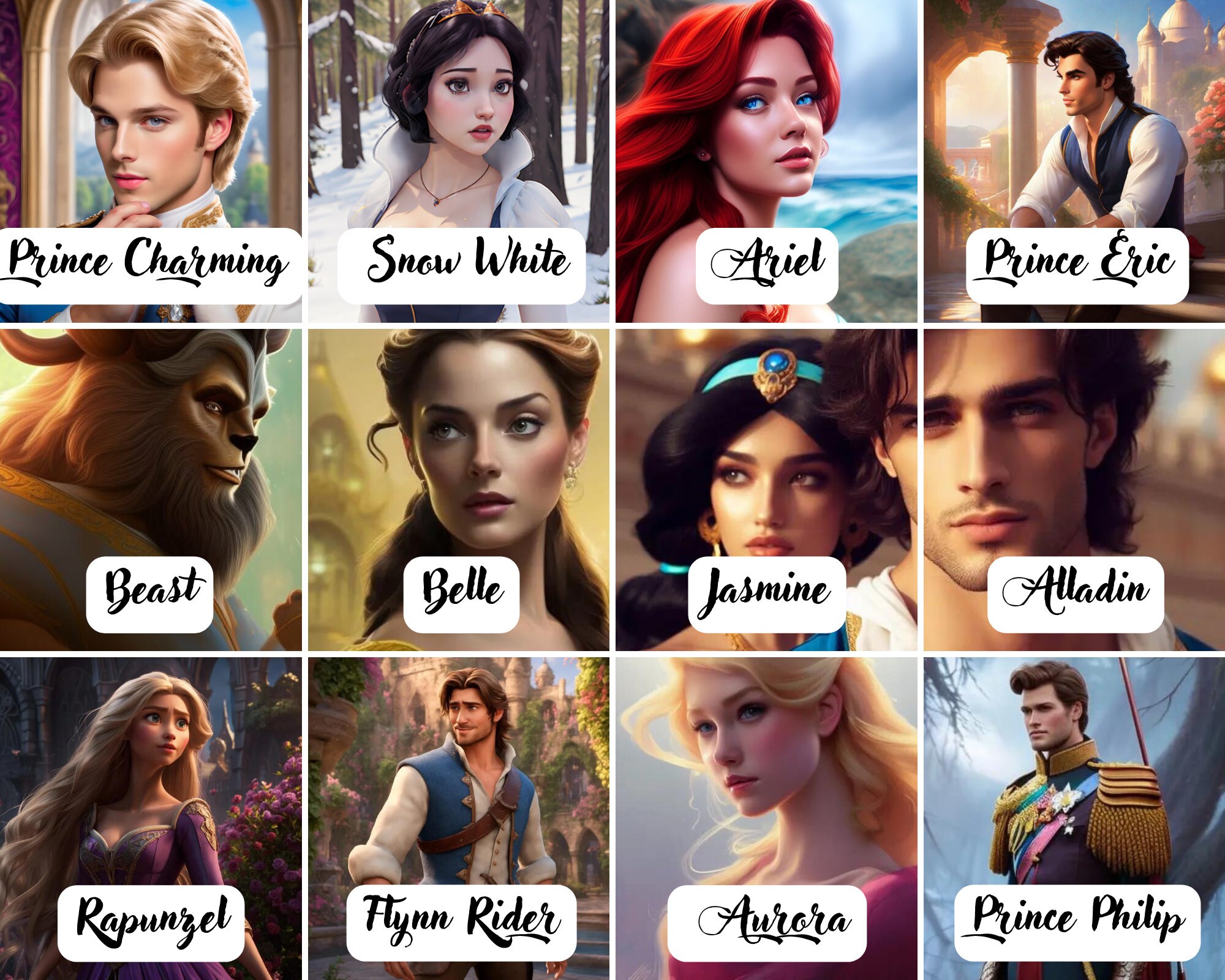 12 Suspects - Death of A Princess -mingle Murder Mystery Game - Digital ...
