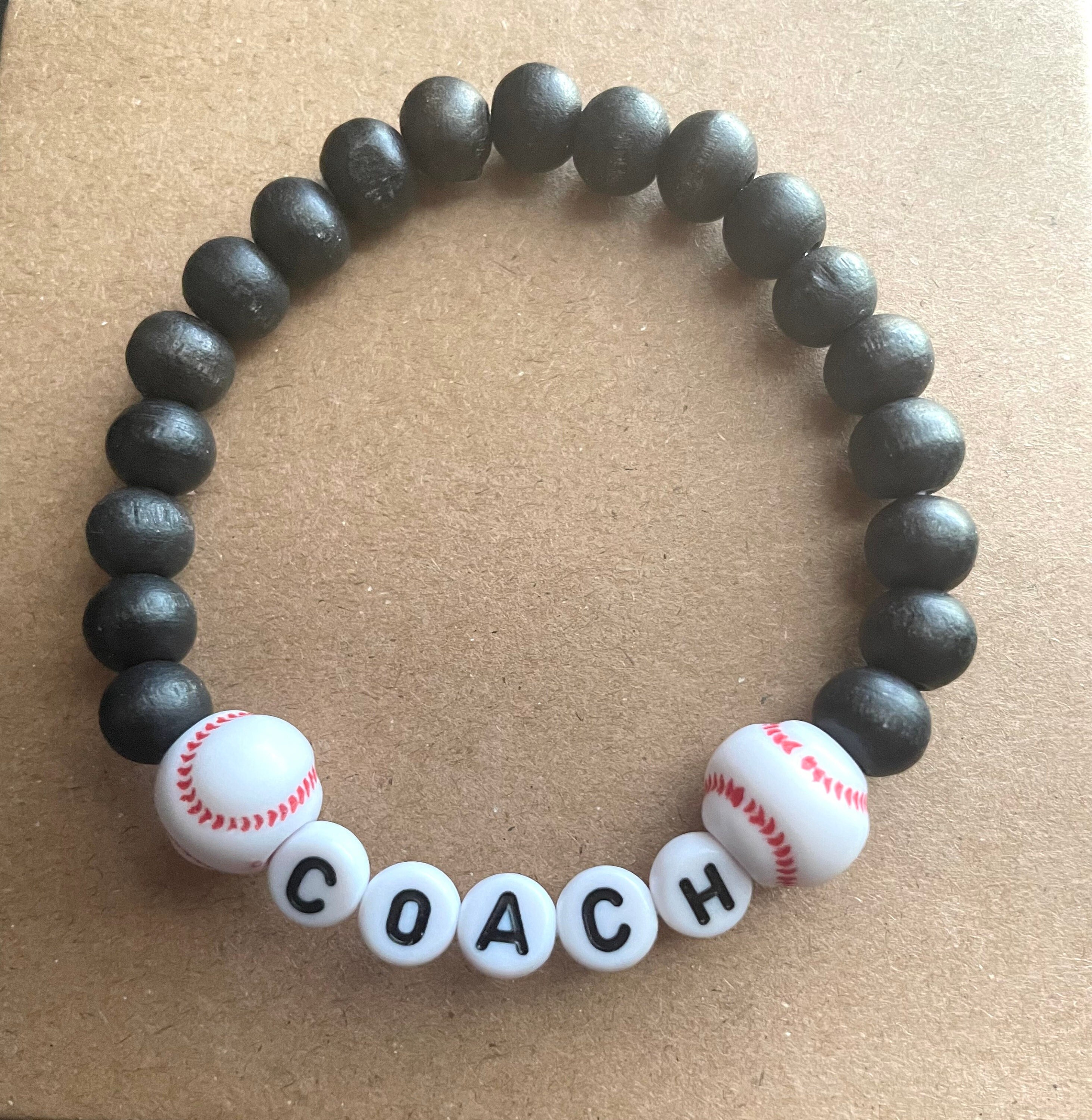 Custom Sport Bracelet, Sports Themed Birthday Party Favors, Sports ...