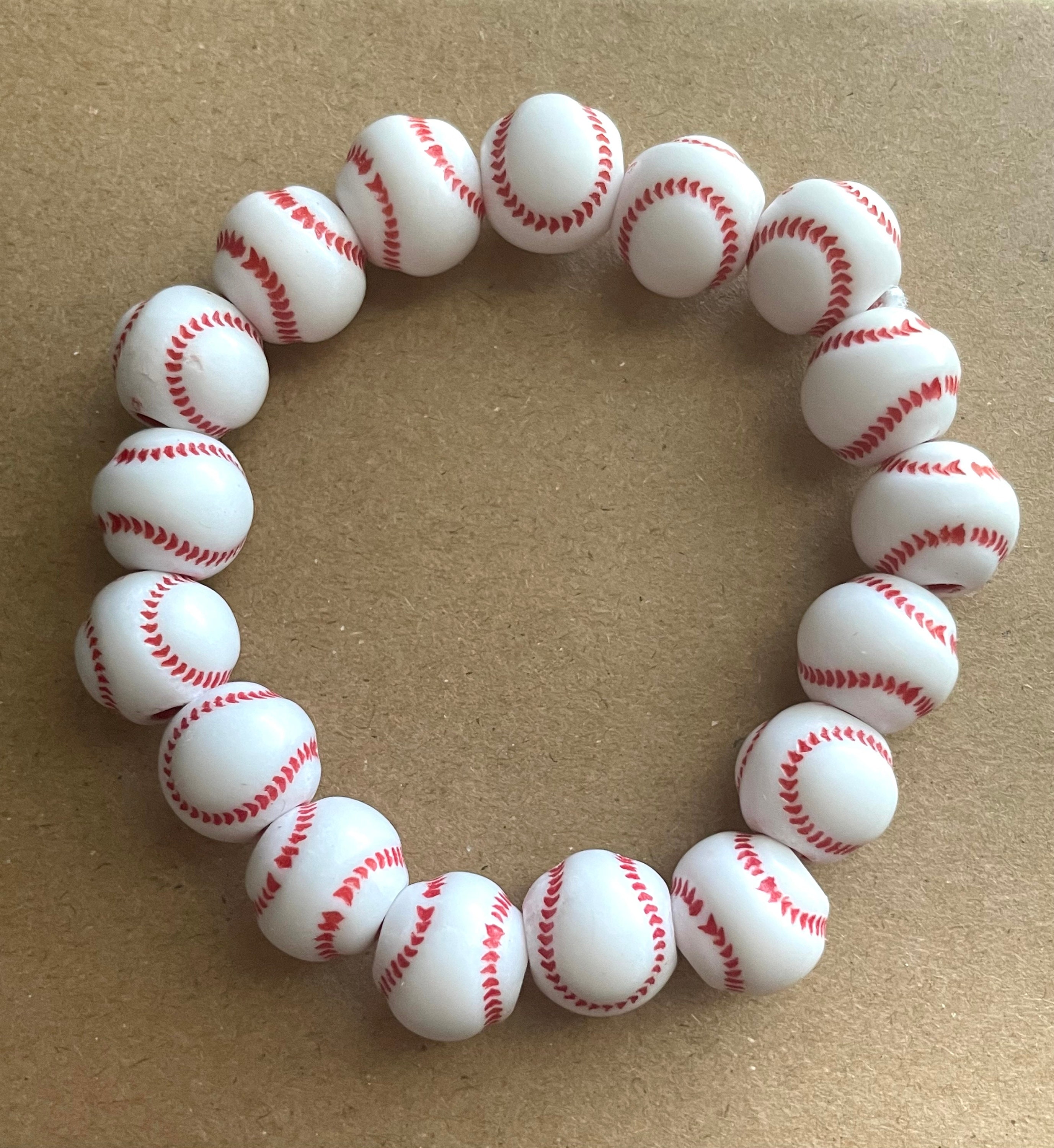 Custom Baseball Bracelet, Custom Baseball Necklace, Baseball Lover ...