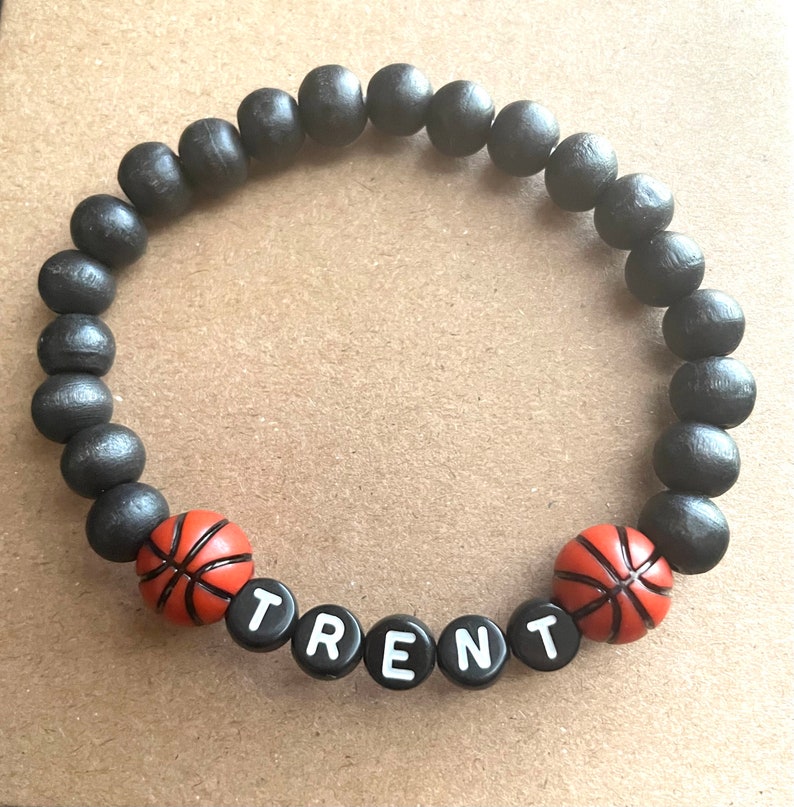 Custom Sport Bracelet, Sports Themed Birthday Party Favors, Sports ...