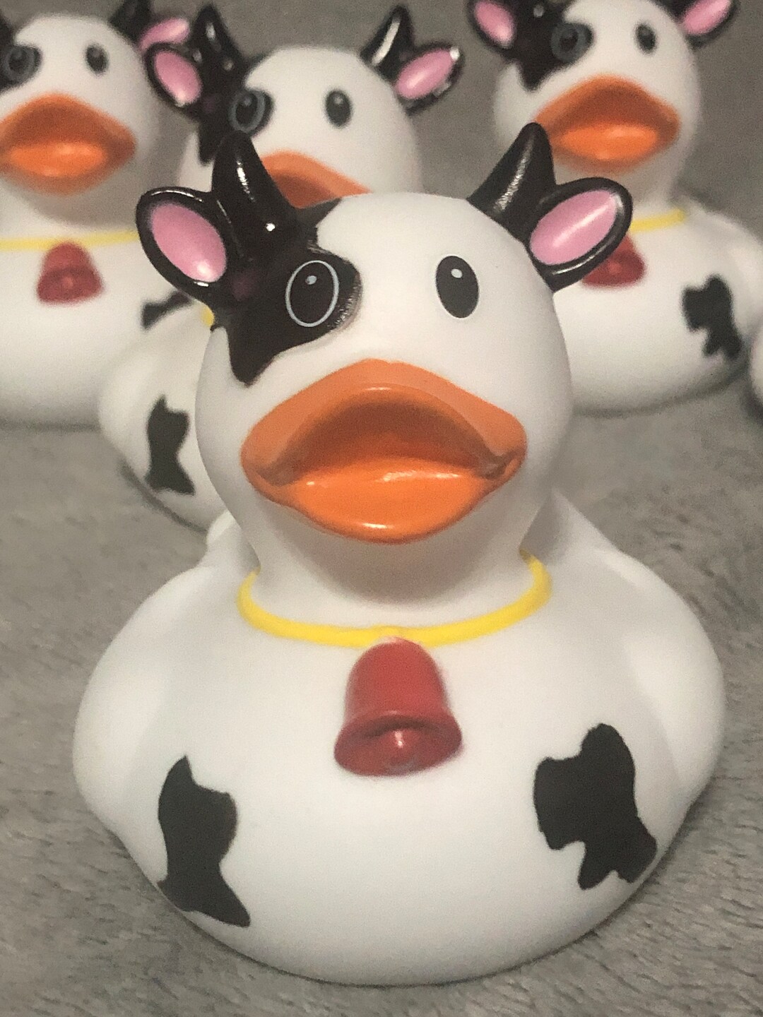 Moo Moo Suba Available Rubber Cow/duck W Bell,2,6,10 NO Accessories or ...