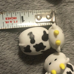 Moo Moo 15 Cow Erasers W 15 Bags and Tags for Mooing - Etsy