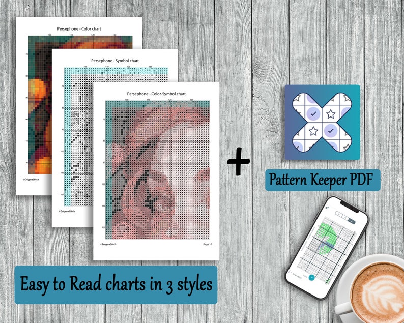Persephone - PDF Cross Stitch Pattern - DIY, Instant Download - Etsy