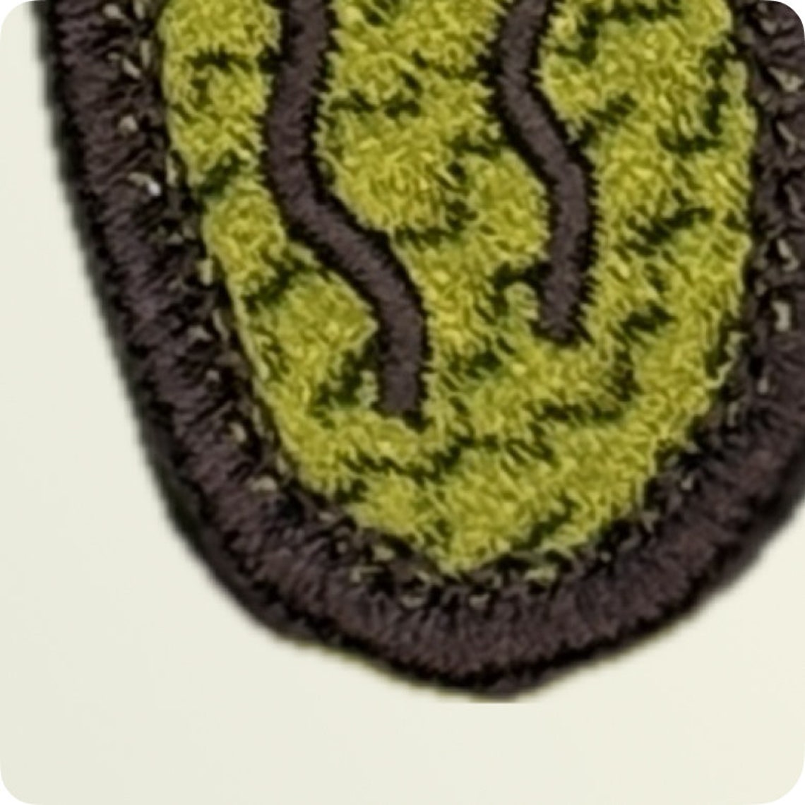 Smiling Pickle Patch Set Iron-on & Sew-on , Sticker Cute Veggie ...