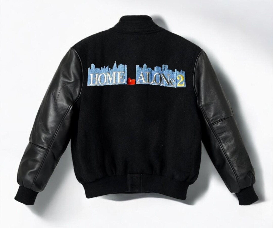 Home Alone 2 Crew Replica Varsity Jacket, Cosplay Unisex Movie Jacket ...