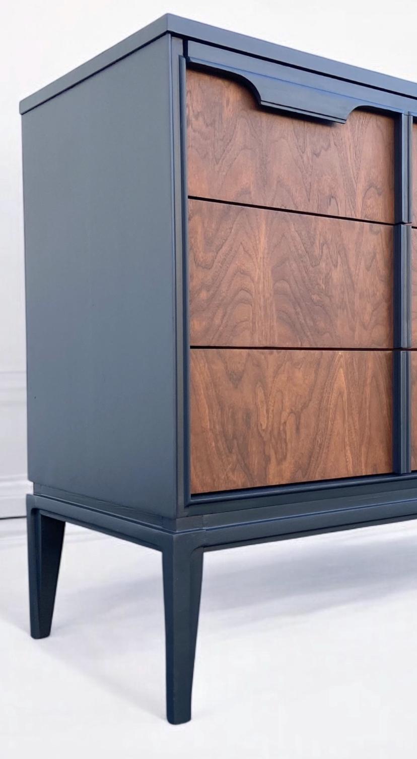 Basic-witz Mid Century 6-drawer Dresser/buffet/tv Cabinet/credenza - Etsy