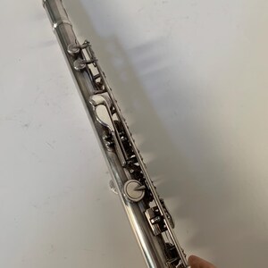 Vintage Noblet Paris Concert Flute C-foot Plateau French Arms - Etsy
