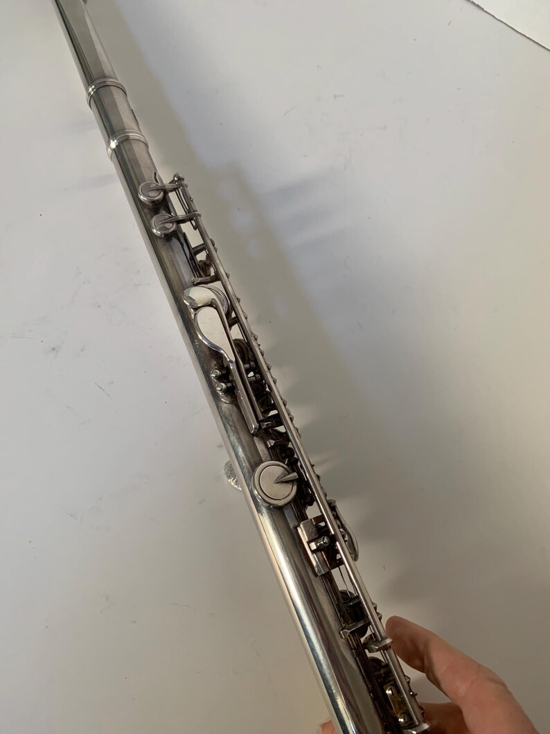 Vintage Noblet Paris Concert Flute C-foot Plateau French Arms - Etsy