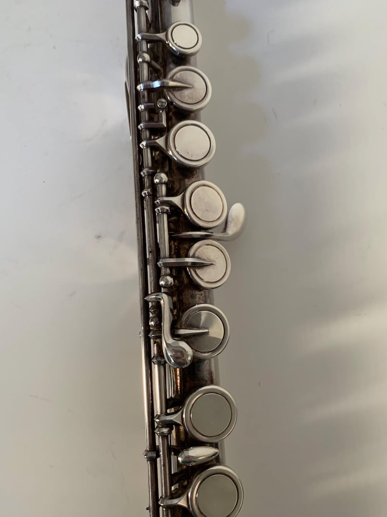 Vintage Noblet Paris Concert Flute C-foot Plateau French Arms - Etsy