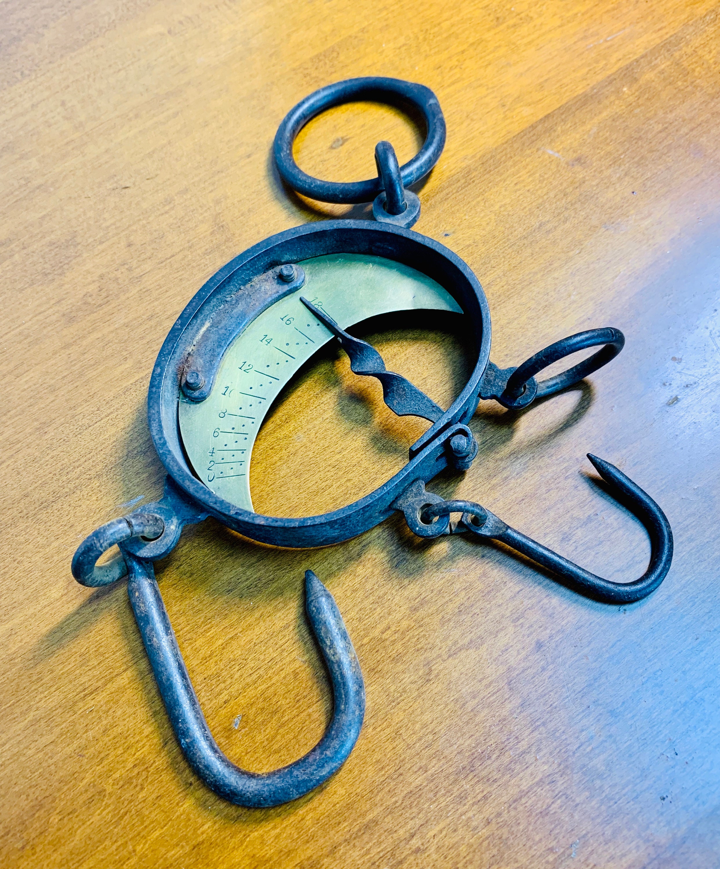 Vintage Antique Buffalo Hide Scale in Kilos - Etsy