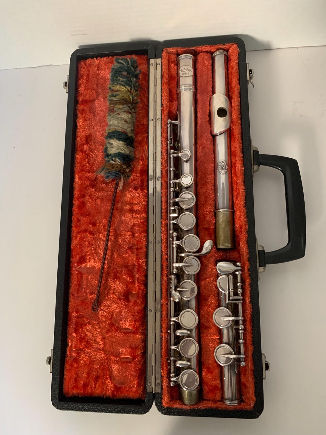 Vintage Noblet Paris Concert Flute C-foot Plateau French Arms - Etsy