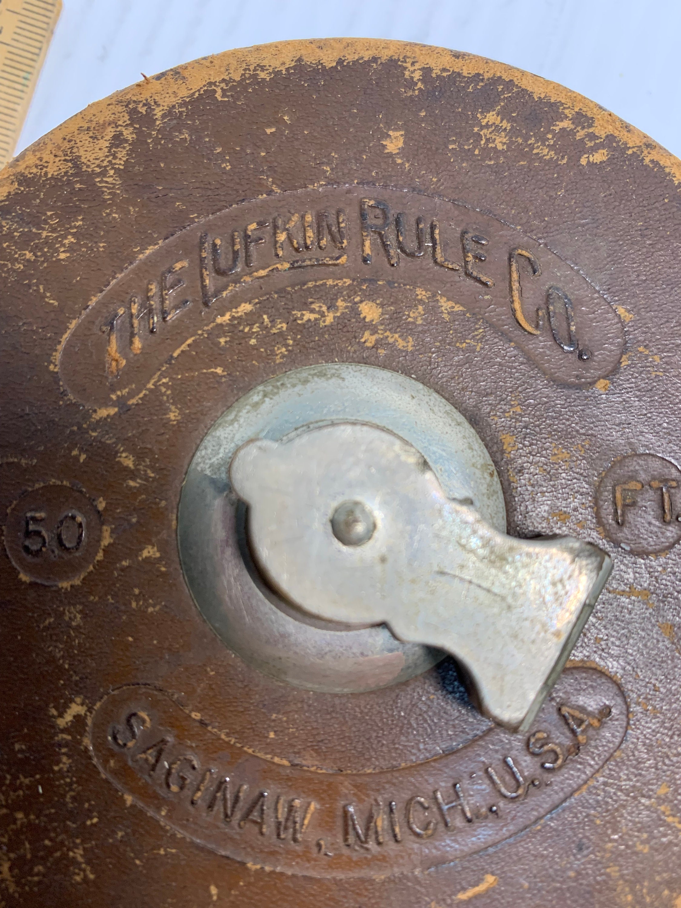 Vintage Lufkin Metallic Tape Measure - Etsy