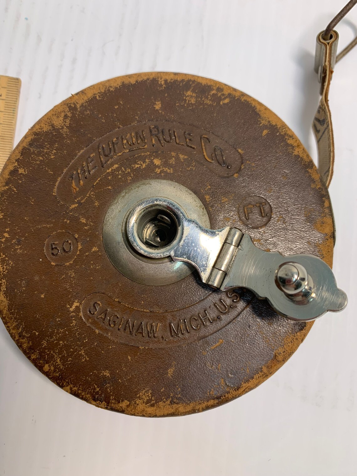 Vintage Lufkin Metallic Tape Measure - Etsy