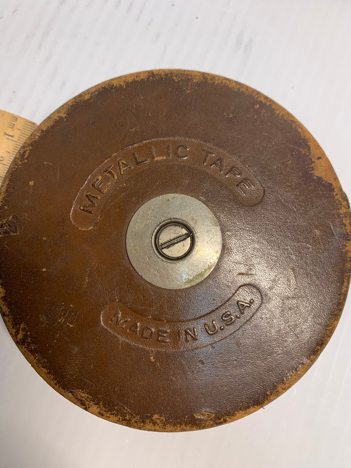 Vintage Lufkin Metallic Tape Measure - Etsy