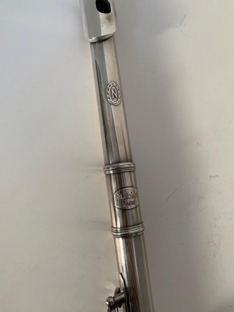 Vintage Noblet Paris Concert Flute C-foot Plateau French Arms - Etsy