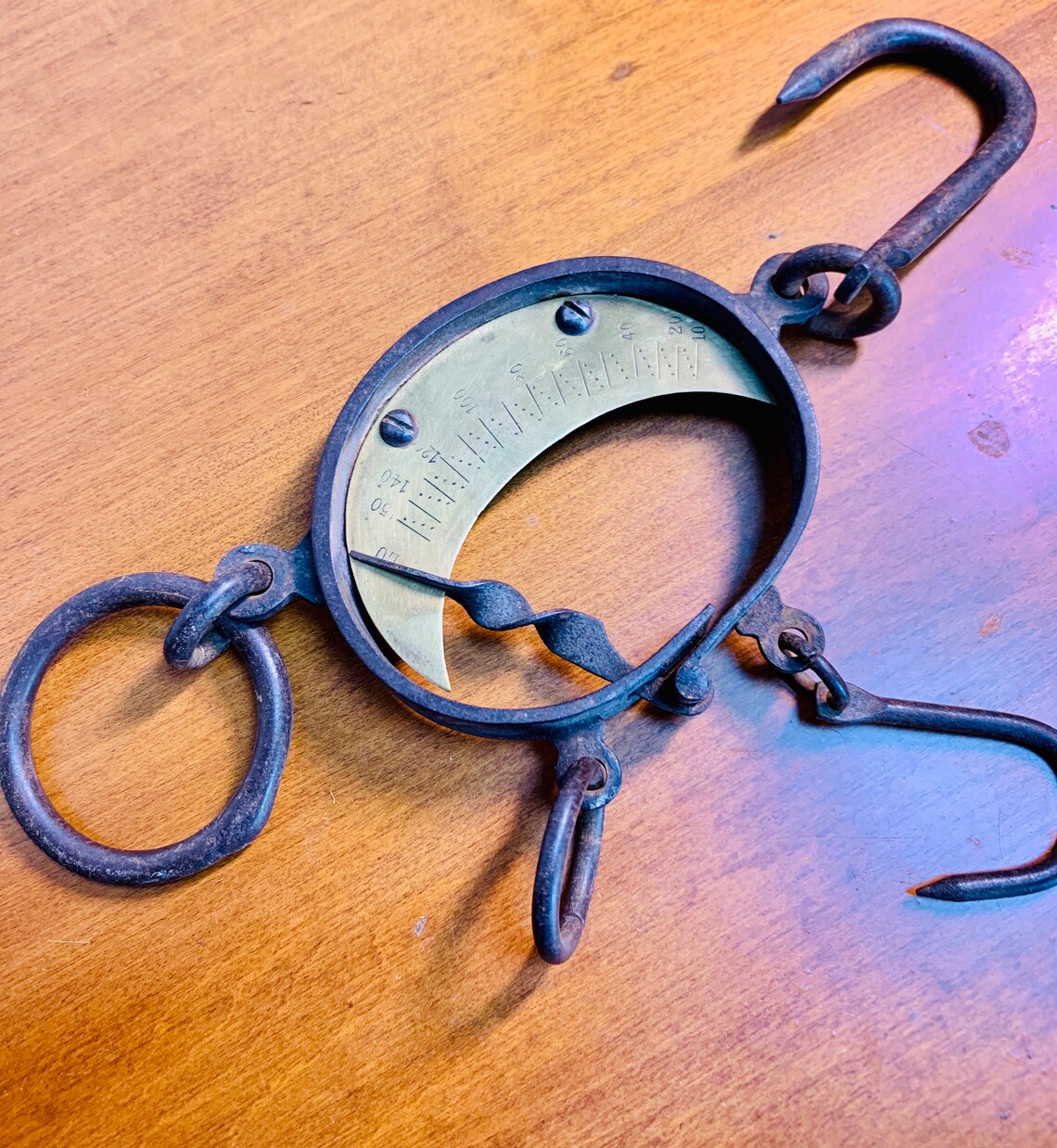 Vintage Antique Buffalo Hide Scale in Kilos - Etsy