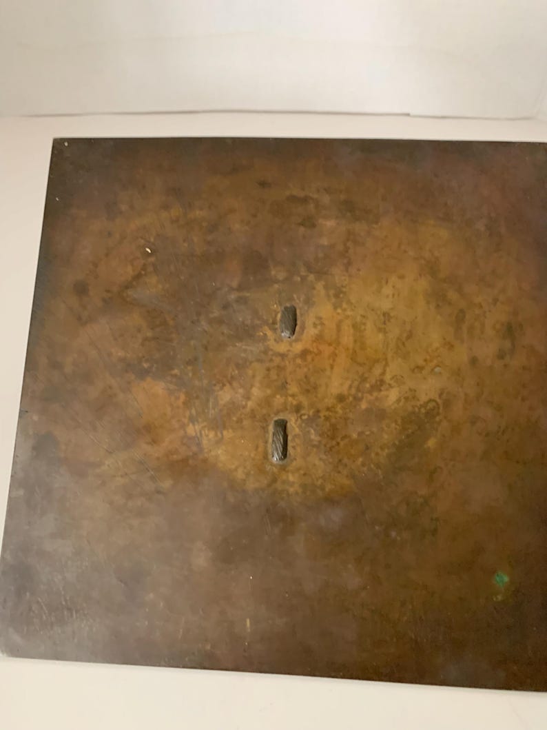 Antique Brass Horizontal Sundial; "time Flies"; Signed by H. Sax. Salem ...