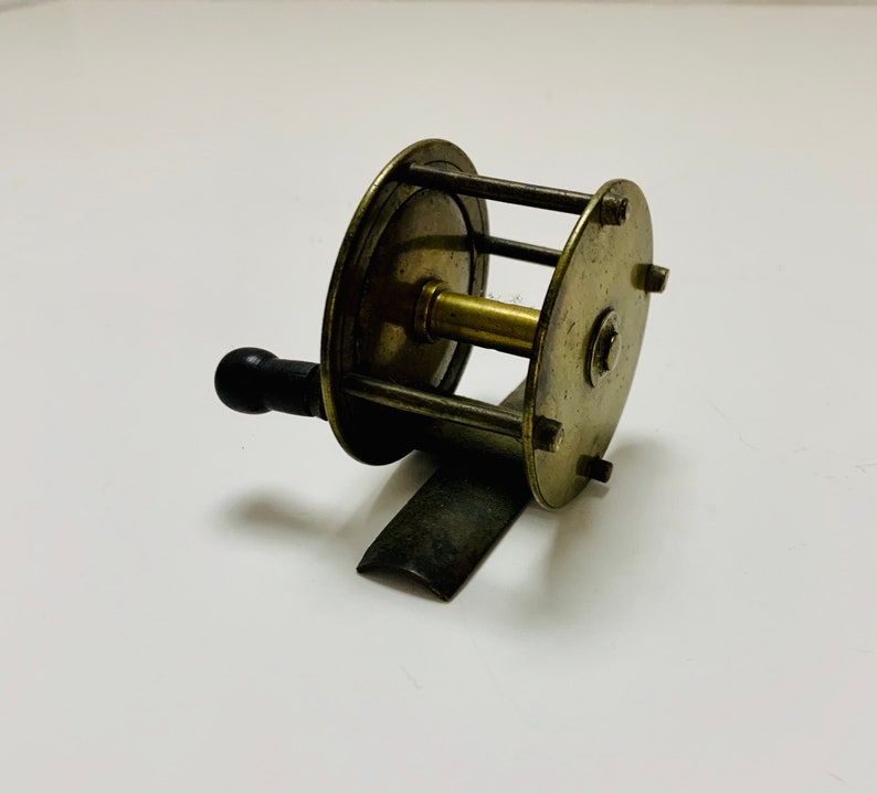 Vintage Brass 2 Diameter Trout Fishing Reel - Etsy