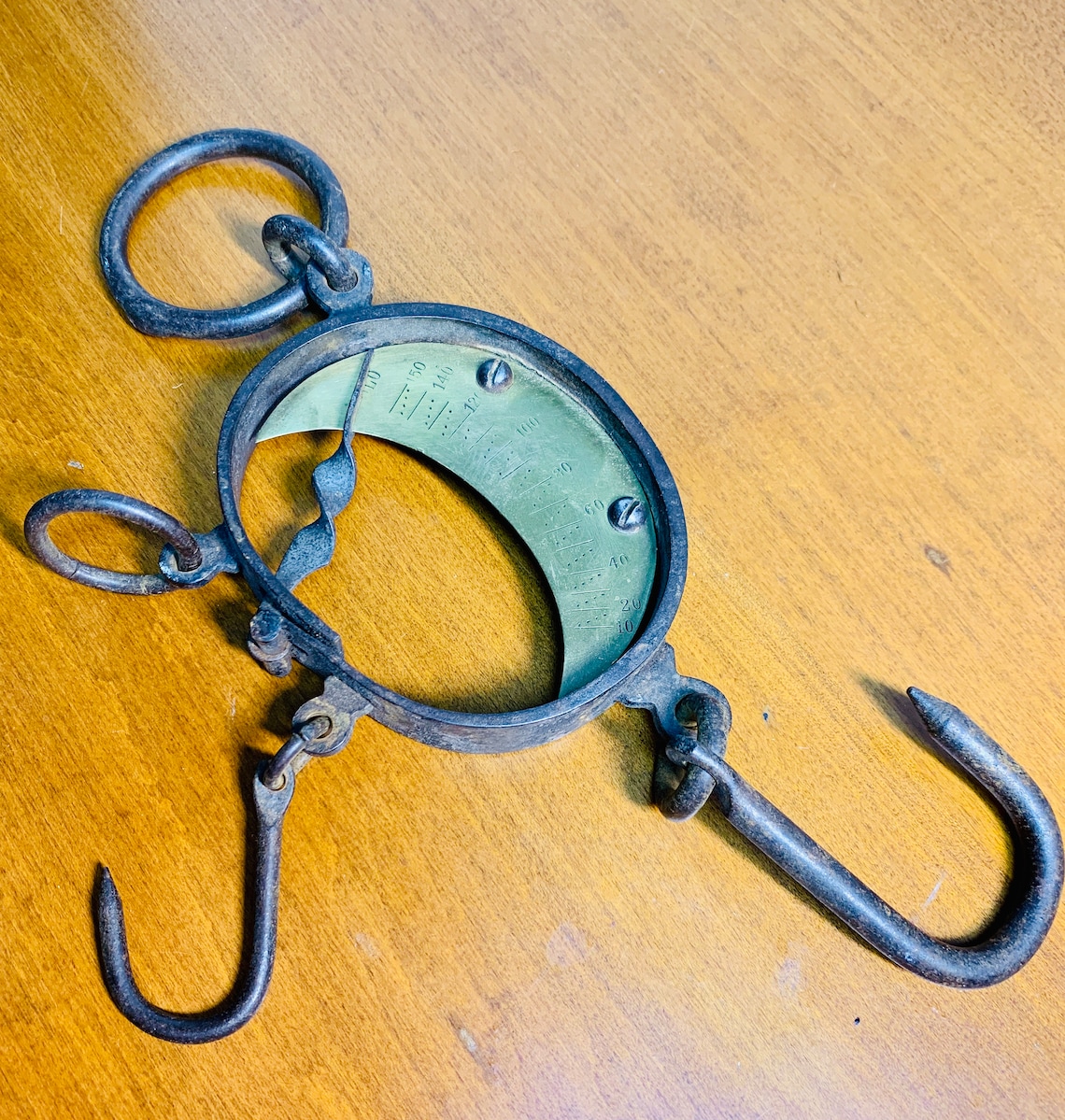 Vintage Antique Buffalo Hide Scale in Kilos - Etsy