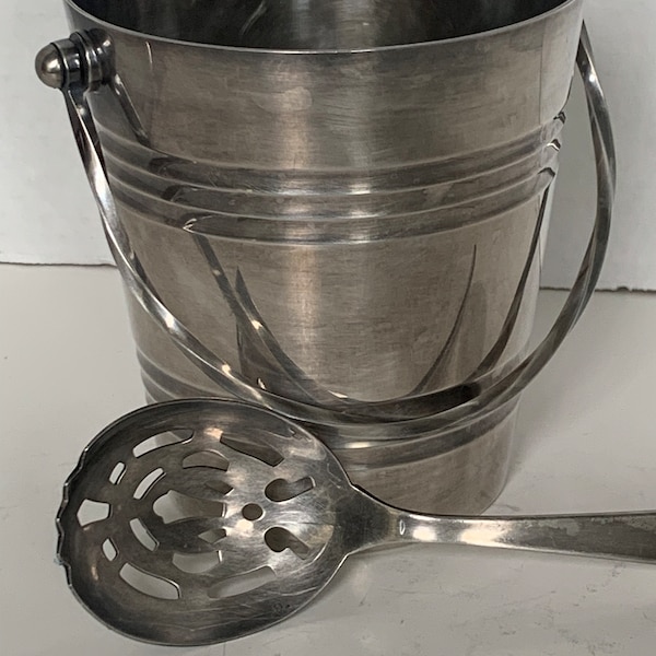 Silver Ice Bucket - Etsy
