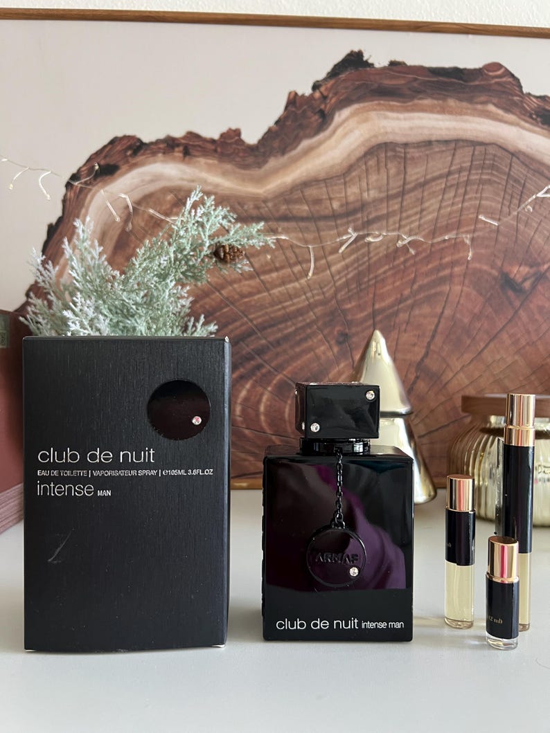 Club De Nuit Intense Man, Armaf Decant Sample - Etsy