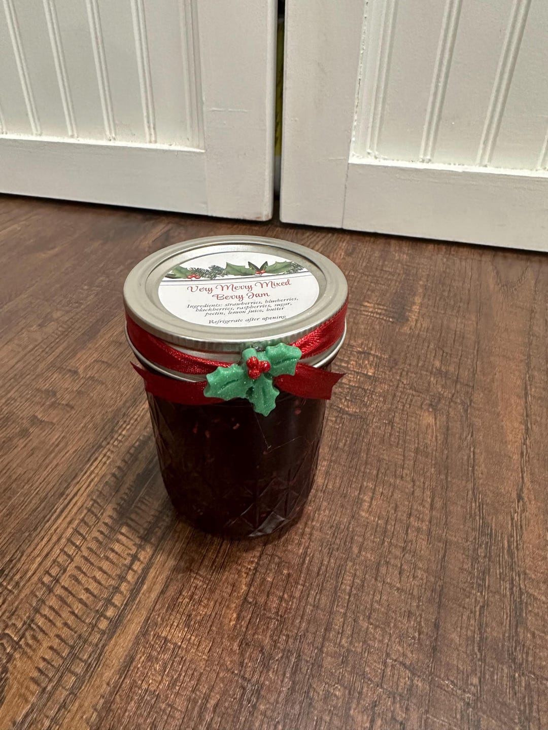 Very Merry Mixed Berry Jam 8 Oz - Etsy