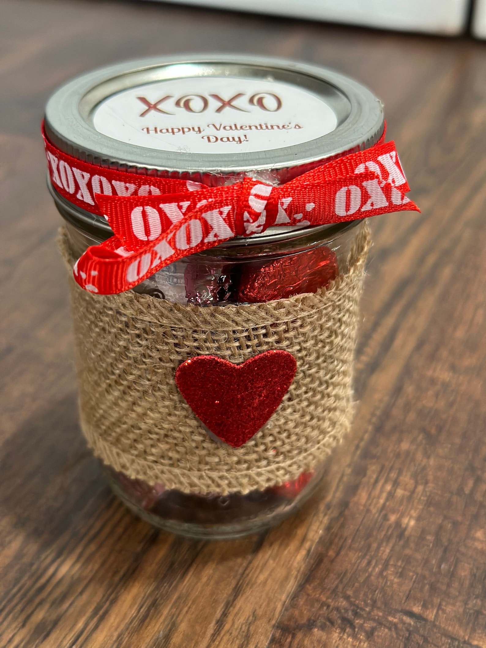 Hugs & Kisses Chocolate Jars - Etsy