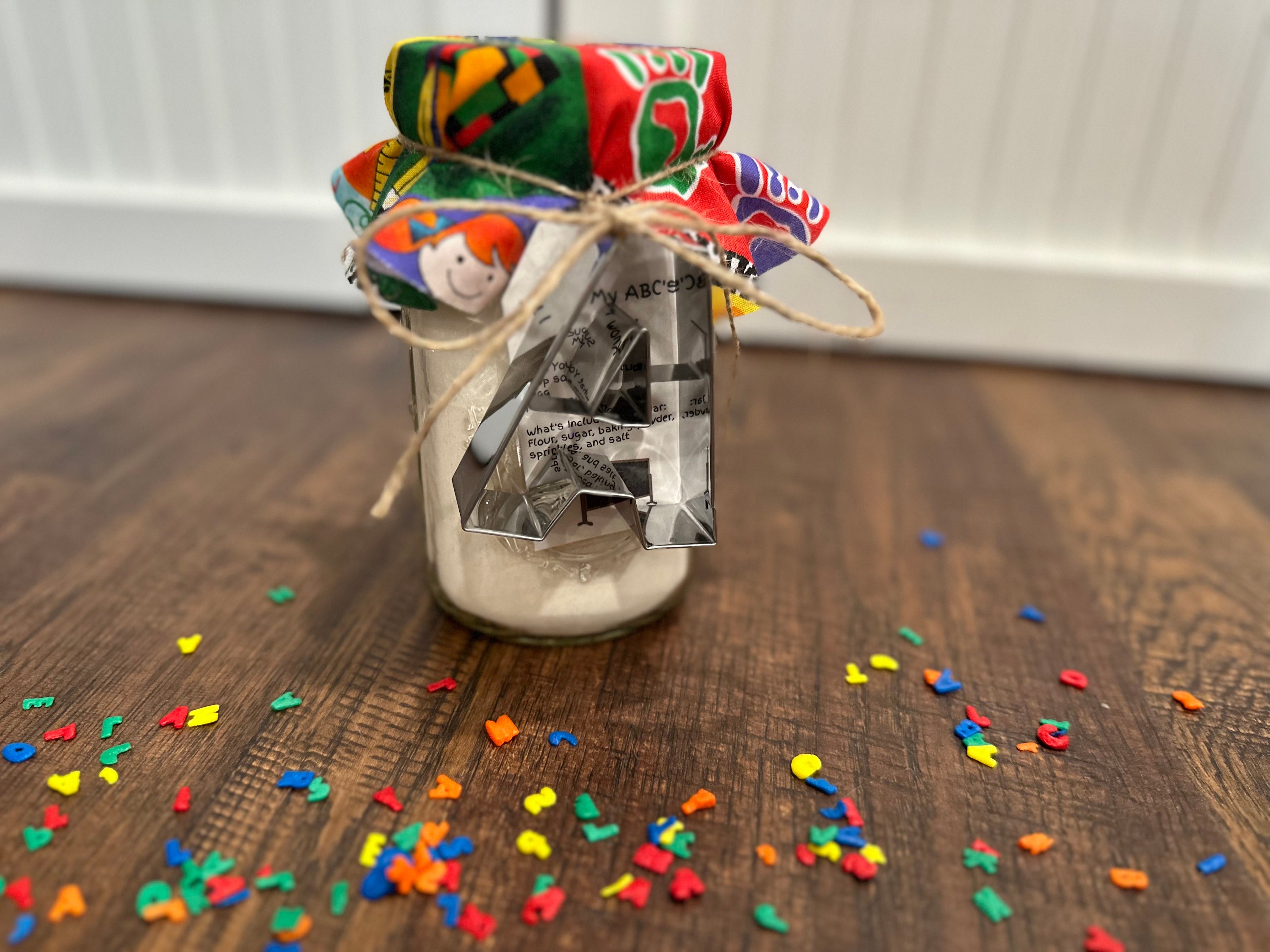 Teacher's Gift Sugar Cookie Mix in a Jar - Etsy