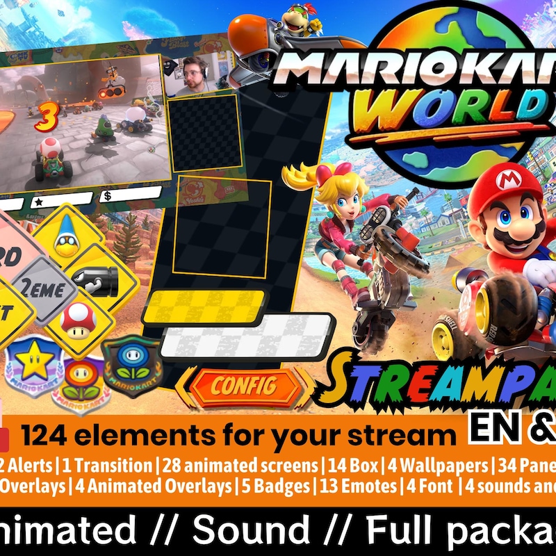 Mario Kart World Switch 2 - Etsy