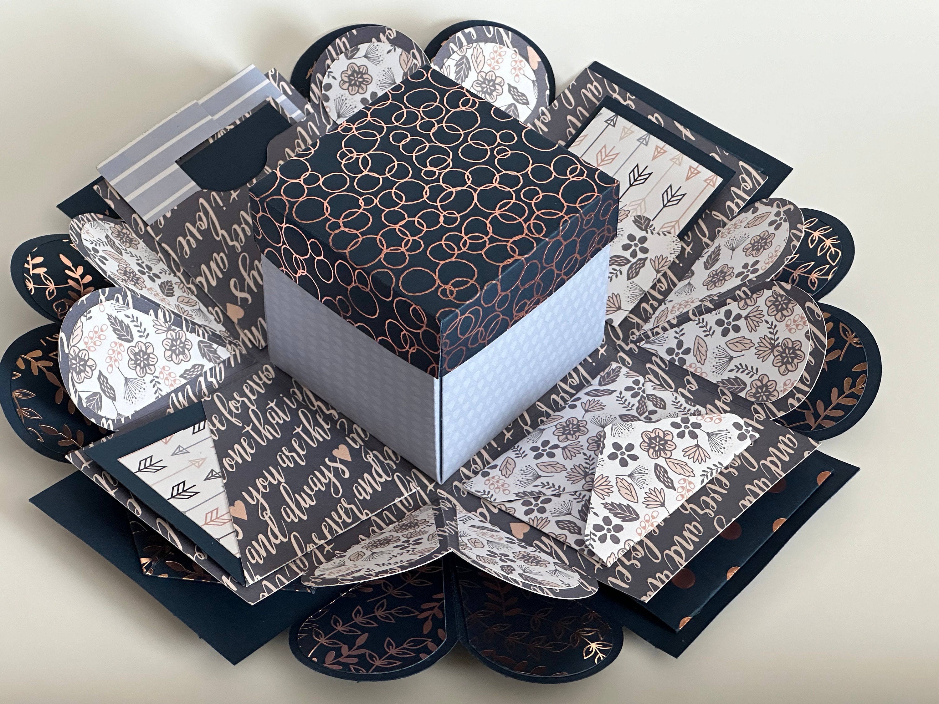 Exploding Gift Box - Etsy