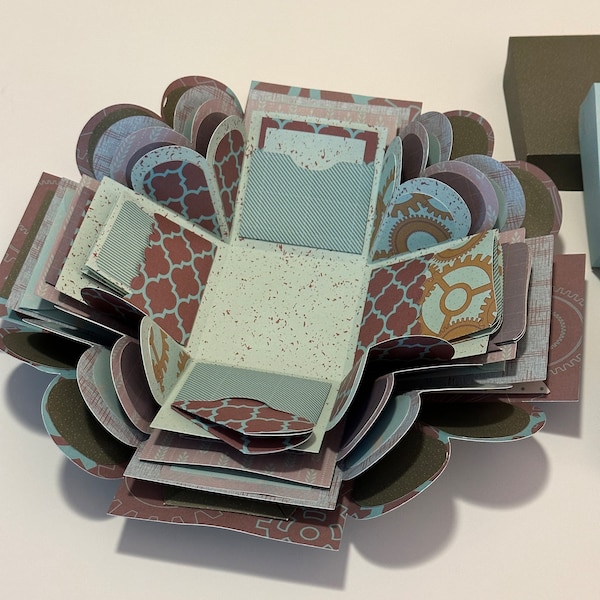 Exploding Box Svg - Etsy