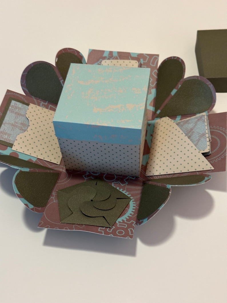Exploding Gift Box - Etsy