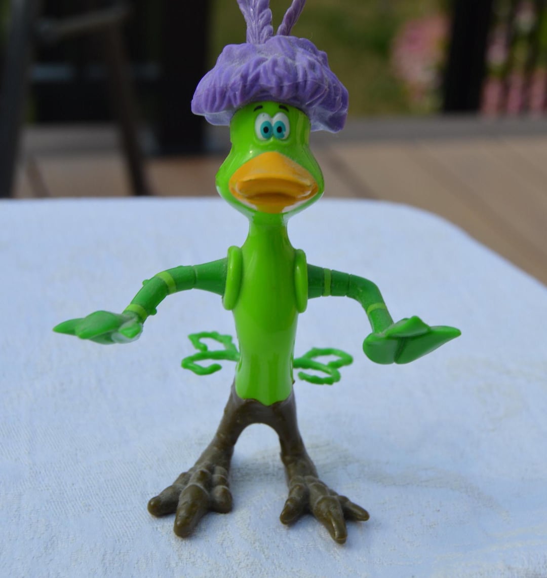 1991 Darkwing Duck Bushroot Figure Vintage - Etsy