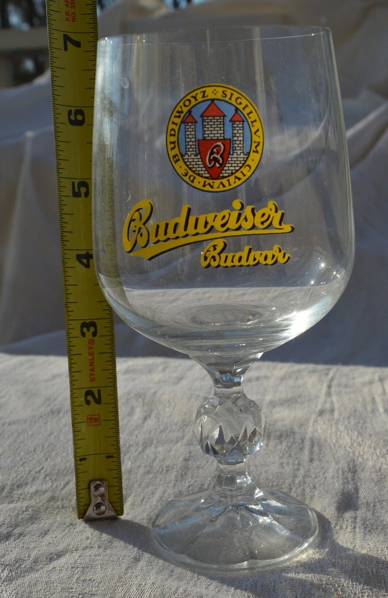 Czech Budweiser Budvar Beer Glass brewery in Ceske Budejovice - Etsy