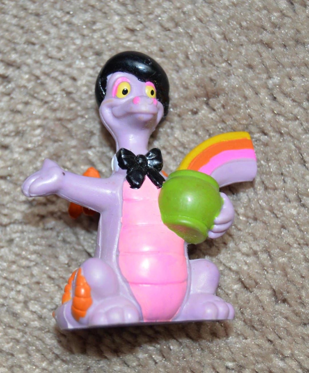 Vintage 1982 PVC Walt Disney World Epcot Figure Figment Dragon - Etsy