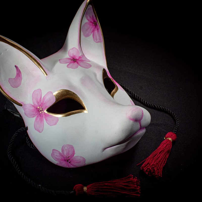 Japanese Kitsune Mask - Etsy