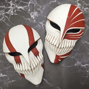 Ichigo Mask Vasto Japanese Anime. Handmade With Custom Colors. Art for ...